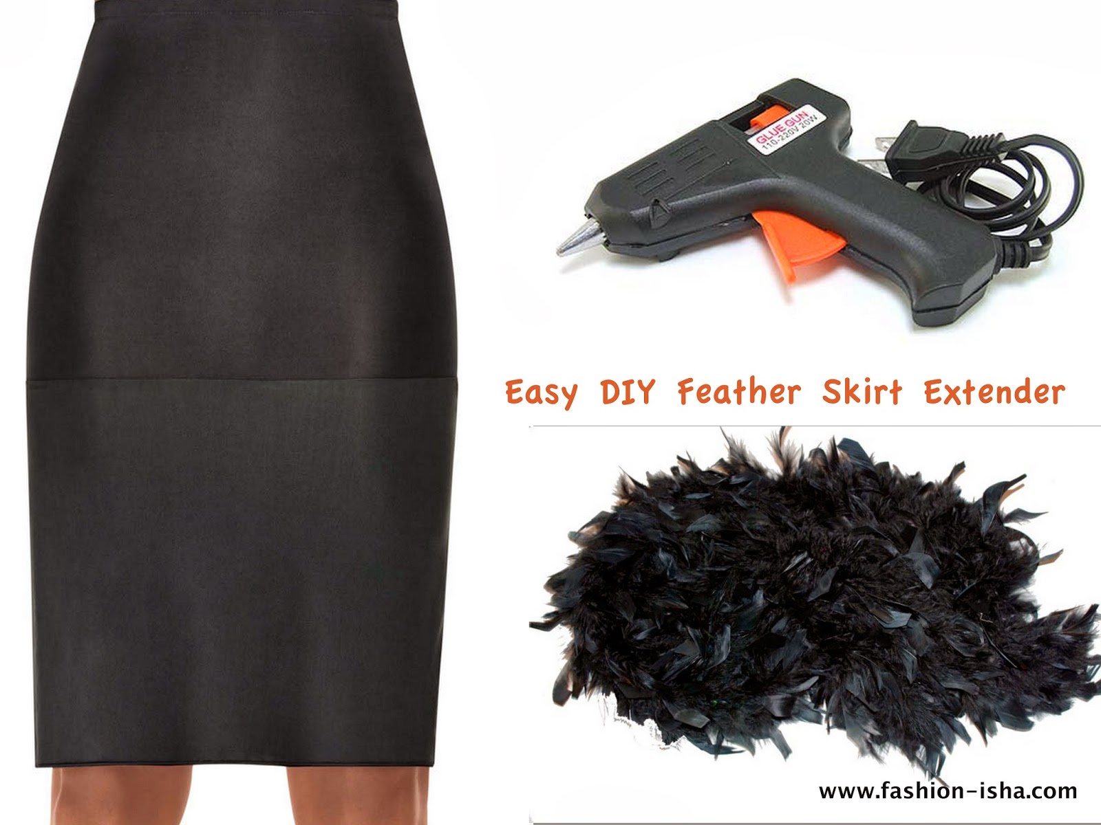 Fabulous Feather Skirt Extender DIY and Giveaway