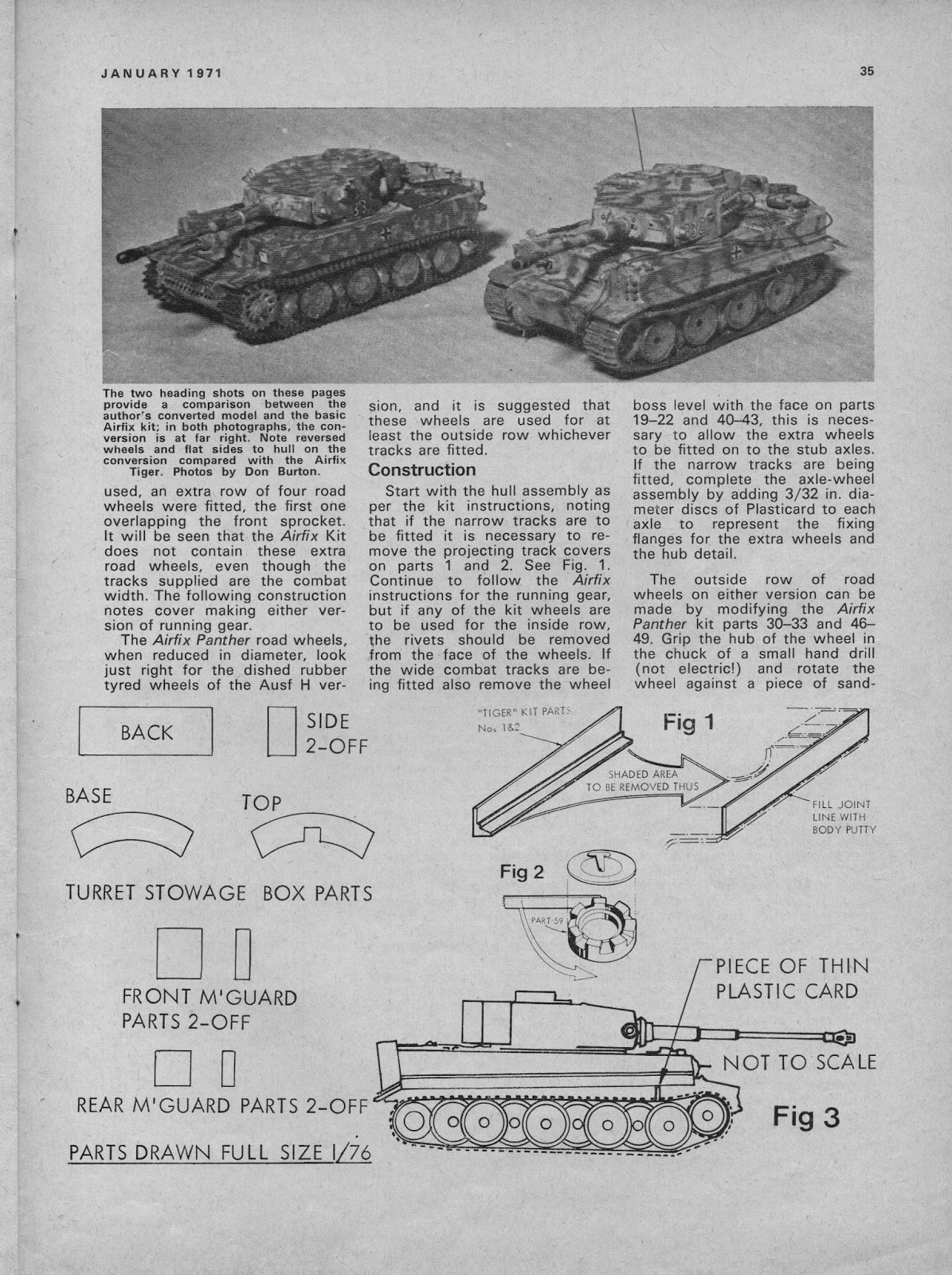 One Sided Miniature Wargaming Discourse: Tiger Tiger