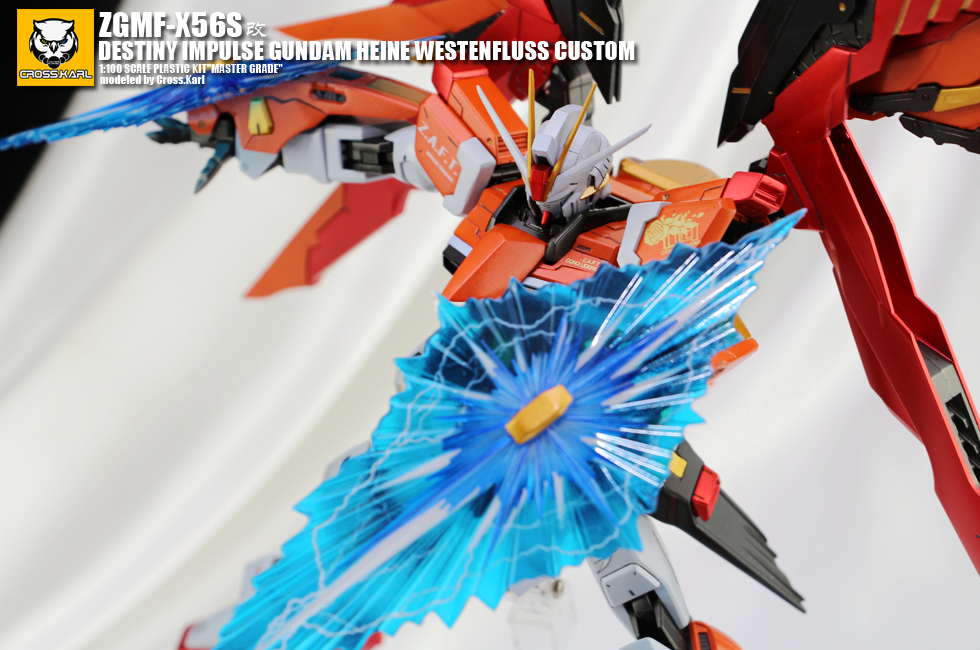 GUNDAM GUY: MG 1/100 Destiny Impulse Gundam Heine Westenfluss Custom ...