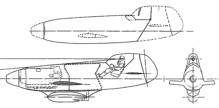 Mach 2: Proyectos inacabados - Hütter Hü 136