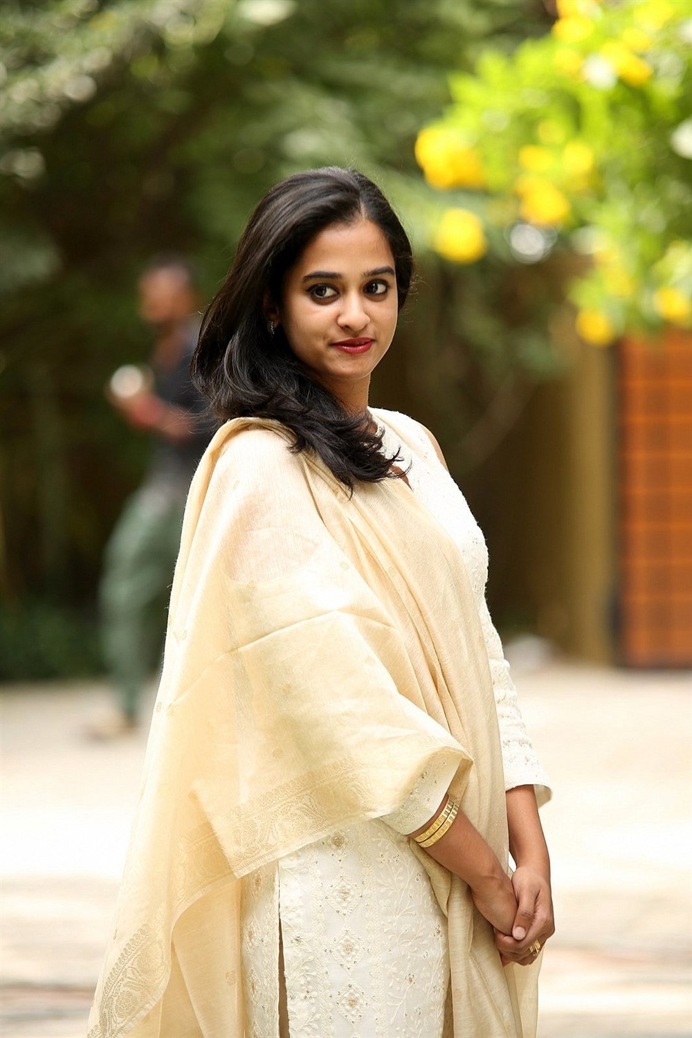 Nanditha Raj stills at Viswamitra Teaser Launch - South Indian Actress