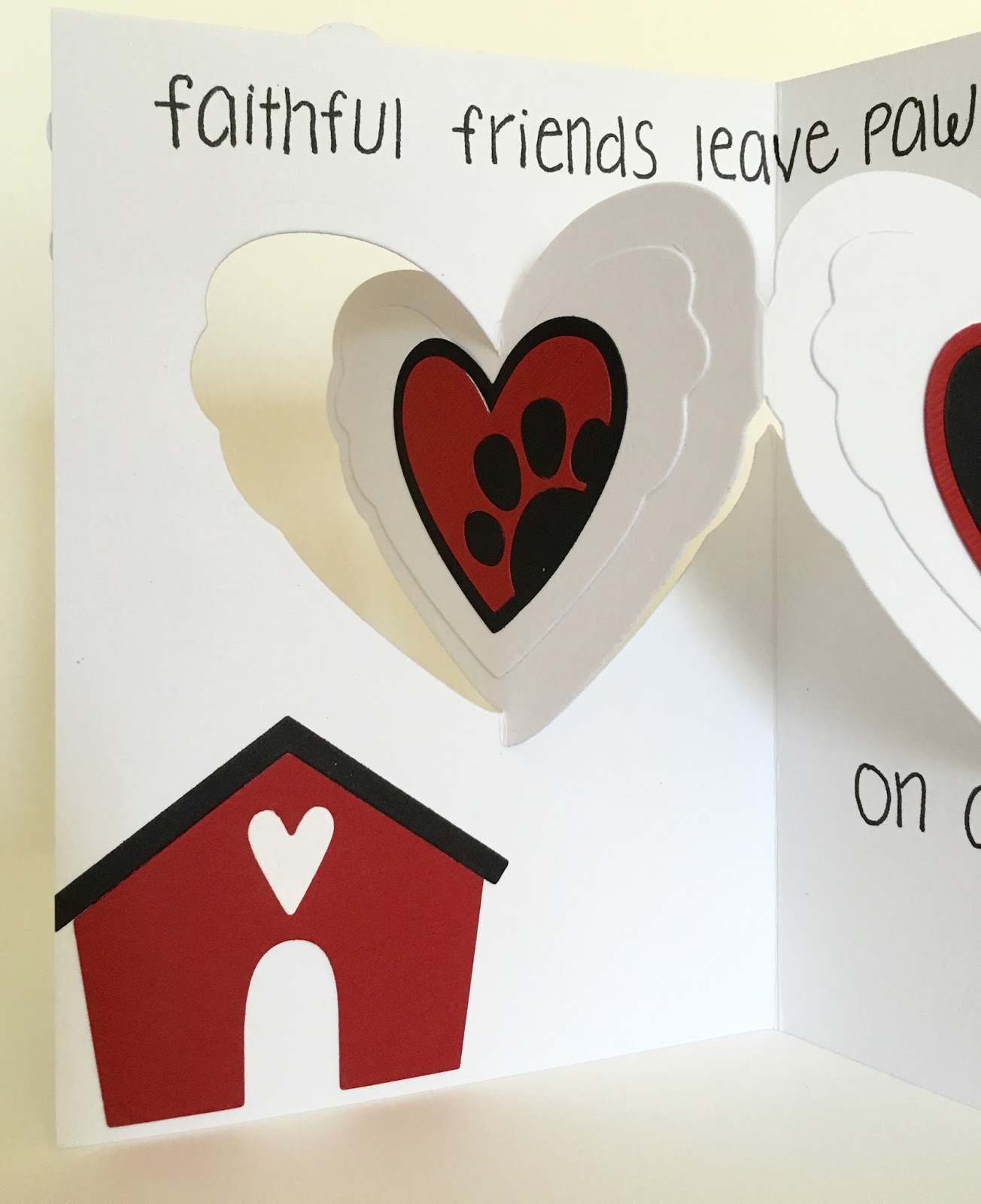 Altered Scrapbooking: Dog Themed Sympathy Card