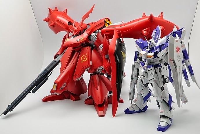 GUNDAM GUY: RE/100 MSN-04 II Nightingale - Review by Strike Gundam Holic