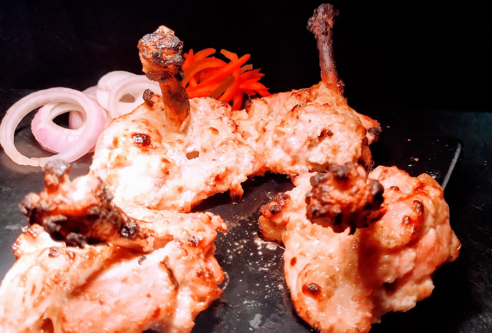 Classic chicken kalmi kabab recipe - hassanchef restaurant style recipes