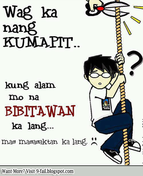 Wag ka nag kumapit ~ PINOY MEME