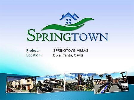Dream House in the Philippines: SPRINGTOWN VILLAS in Tanza Cavite via ...
