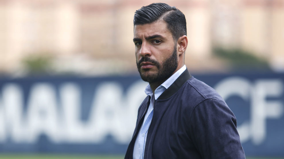 Málaga, Miguel Torres fue la novedad del entreno de la tarde