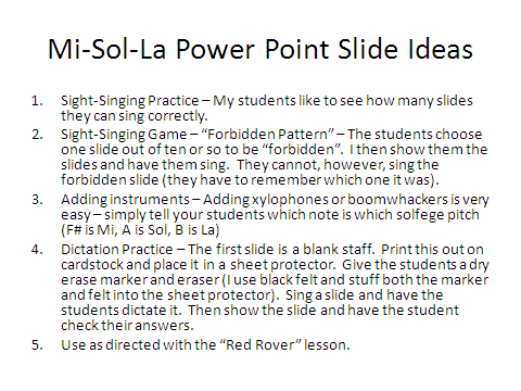 The Sweetest Melody: Mi So La "Doggie" Songs