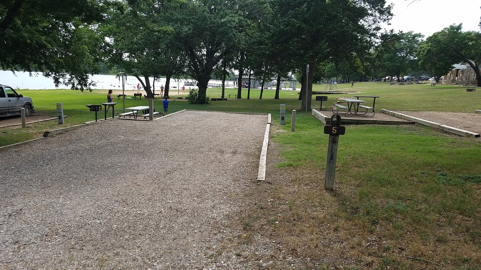 Anthony on Camping and Travel: RV Spots an Bonham State Park in Texas