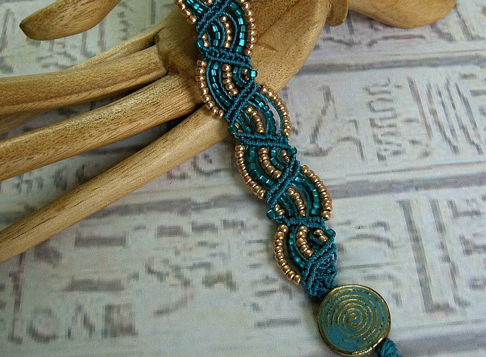 Egyptian Inspirations: Micro Macrame Jewellery