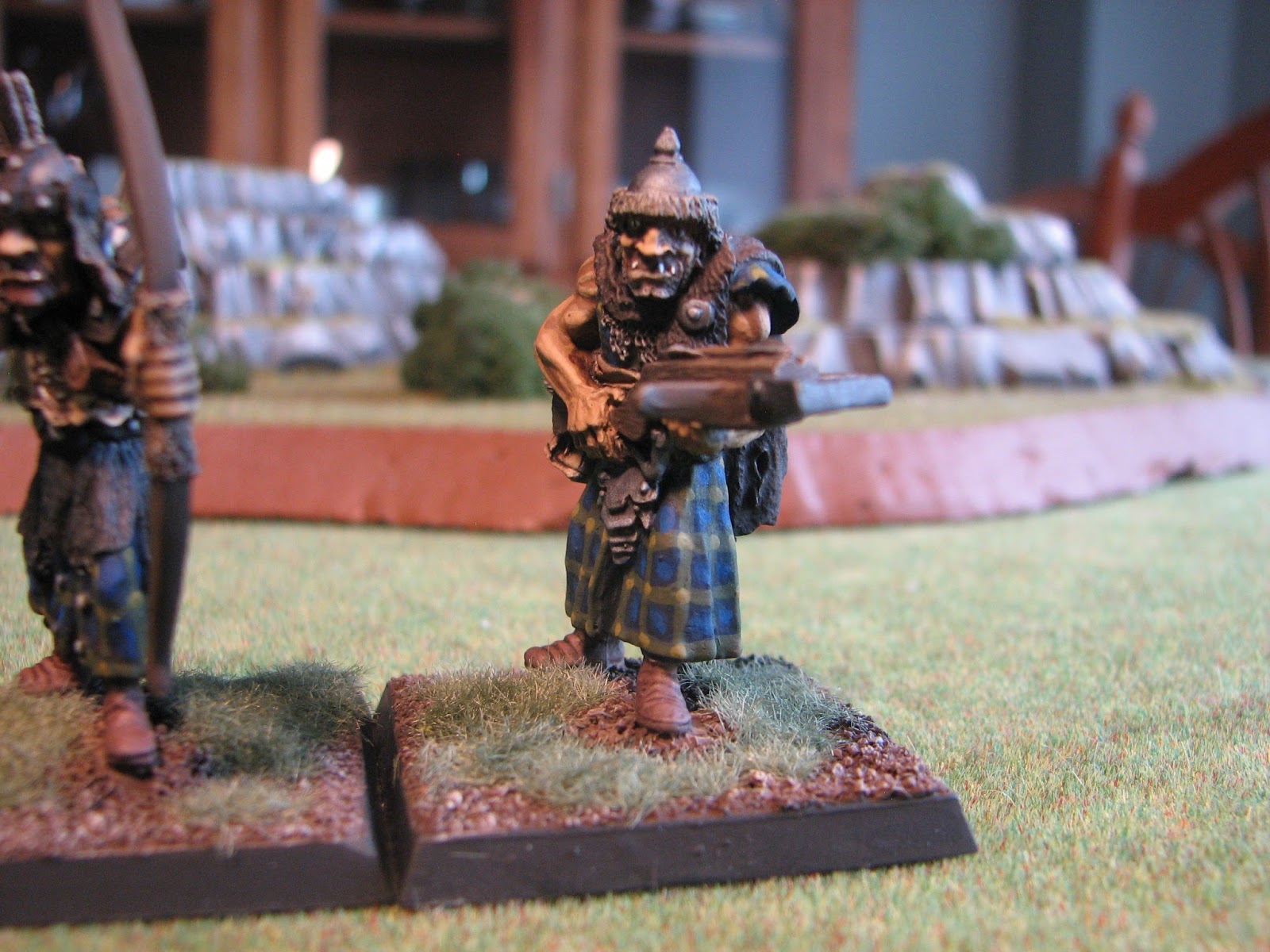 15mm Sci Fi Small Soldiers: Ral Partha Ogres, Bob Olley sculpts