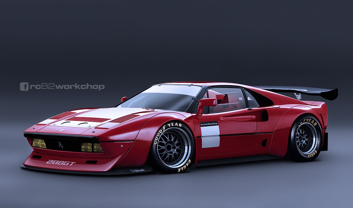 Fast is fast...: Ferrari 288 GT.