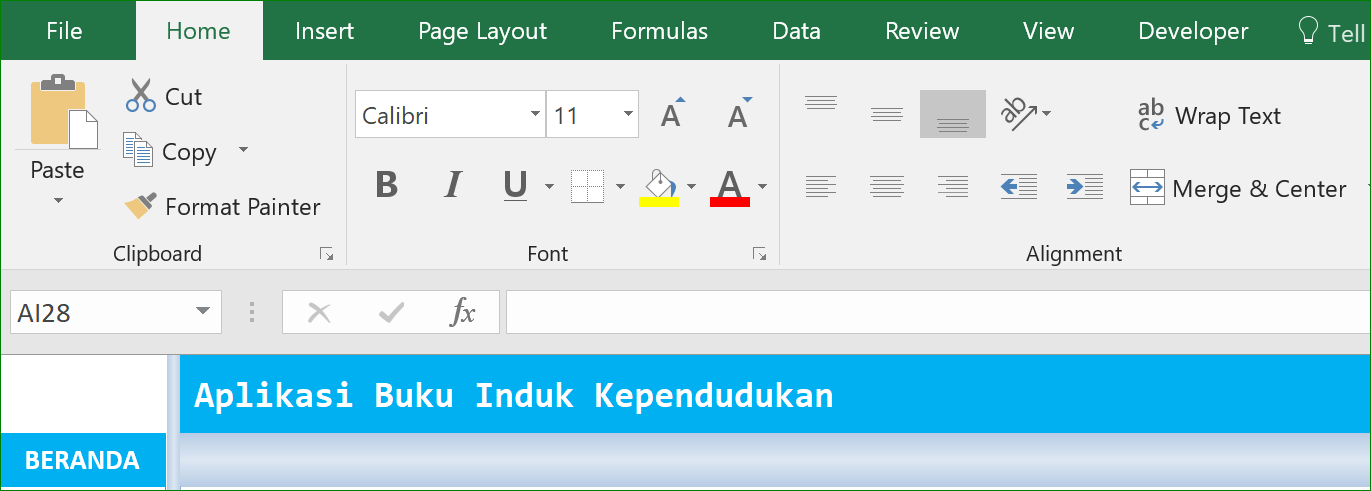 Download Aplikasi Data Penduduk Gratis Excel – Beinyu.com