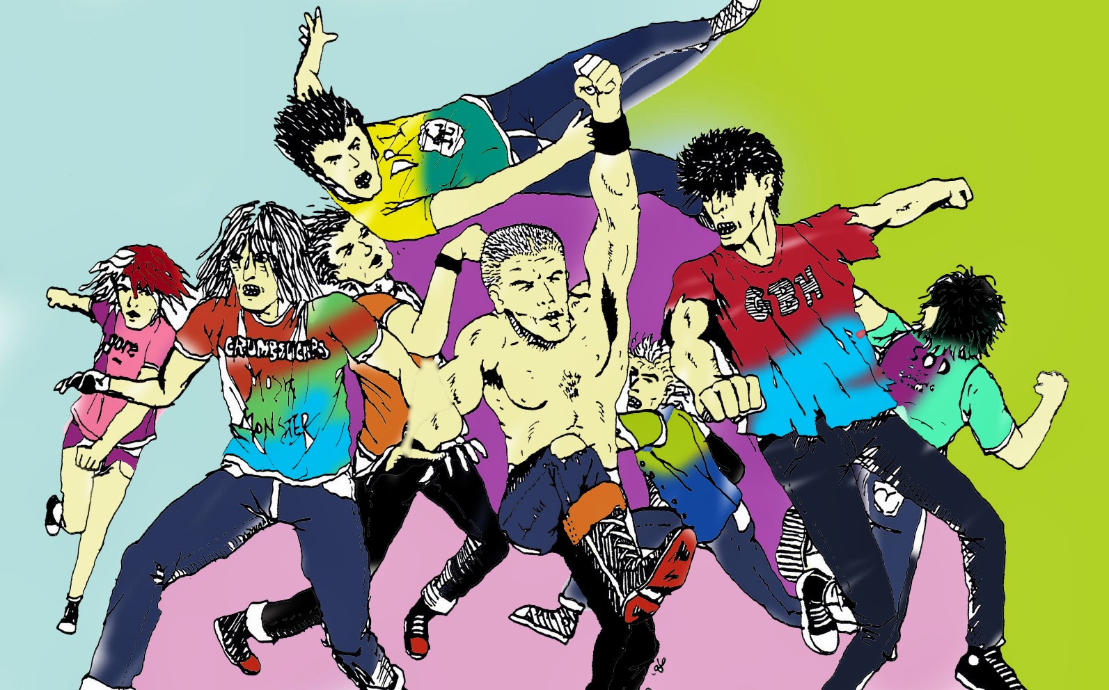 MOSHING ATAU MOSHPIT ~ HARDCORE AWESOME