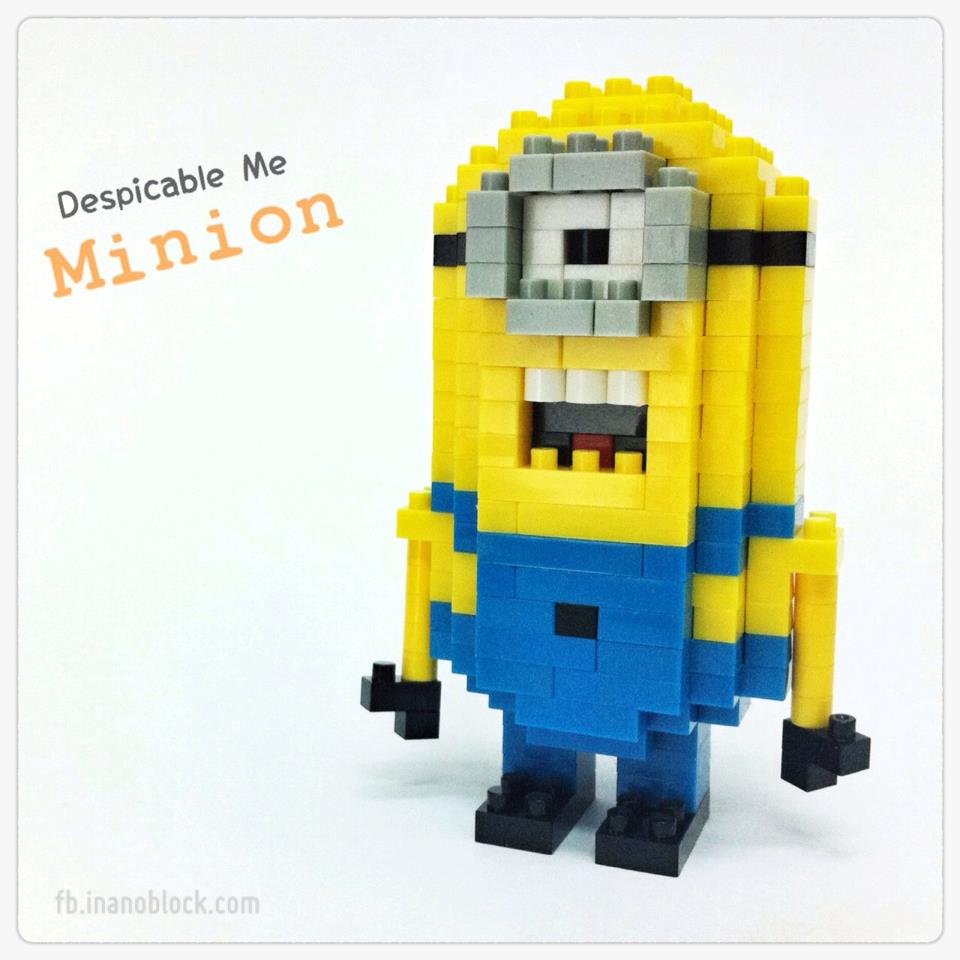 Christopher Tan: nanoblock Minion from Despicable Me movie