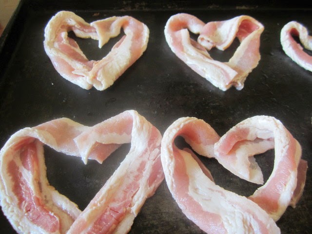 Mennonite Girls Can Cook: Heart Shaped Bacon /Saturday in the Kitchen ...