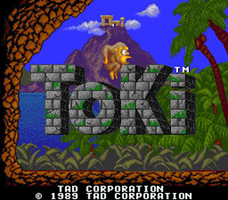 GamesAffinity: Reseñas de Juegos Retro: Toki (1989 TAD Corporation)