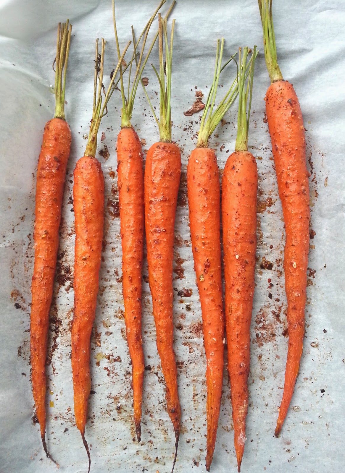 Naked Cooking: Cinnamon and Cumin Roasted Carrots