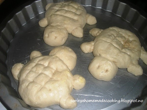 Sorieya's Homemade Cooking: Homemade Animal Shape bread