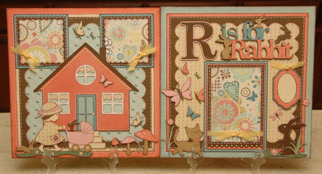 Monique Griffith Designs: R is for Rabbit - Layout using Kate's ABCs ...