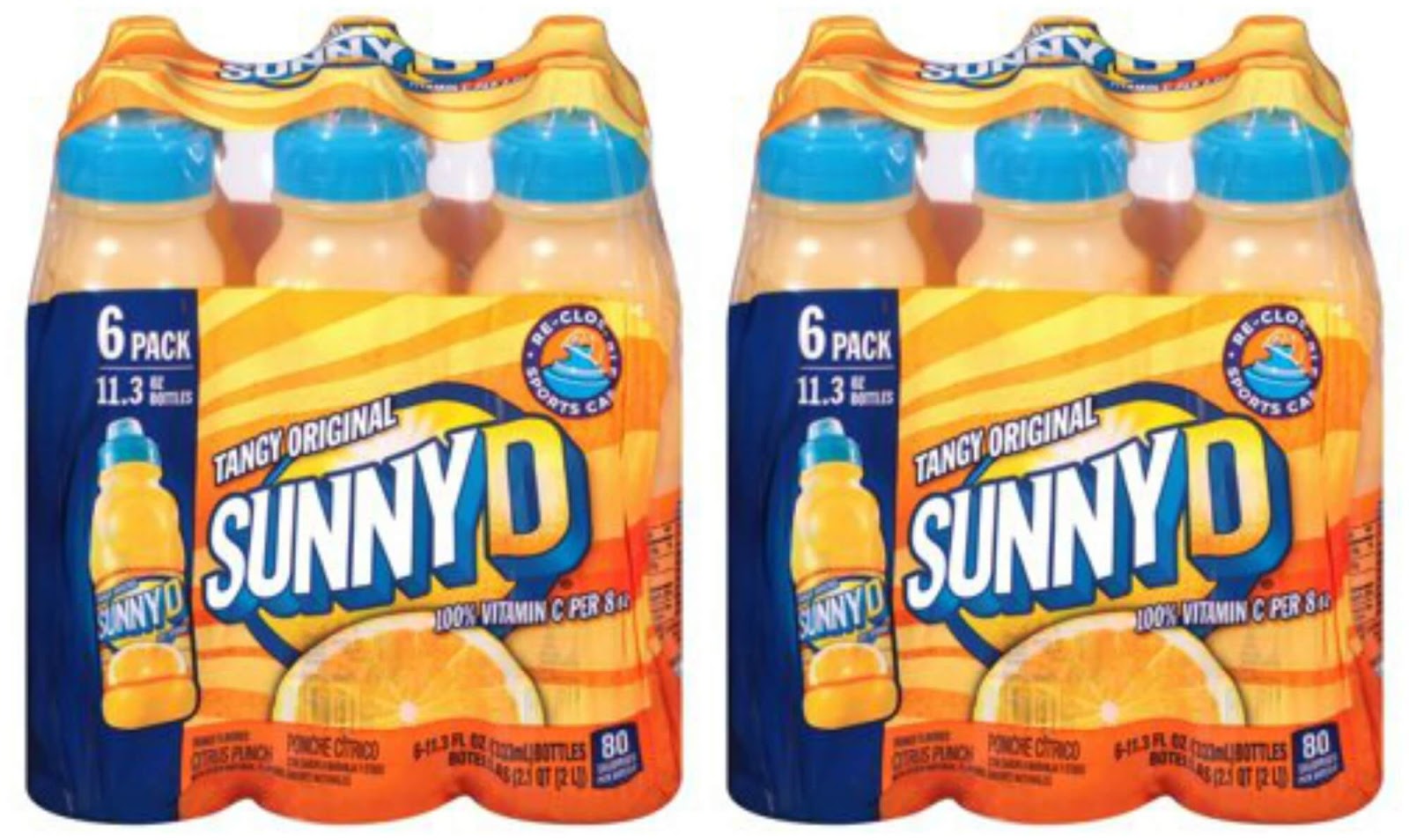 $1.24 Sunny D 6-Packs Return (Regularly $3.48!)