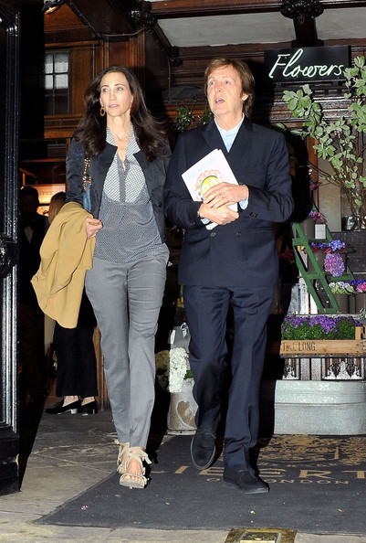 Paul McCartney and Nancy Shevell