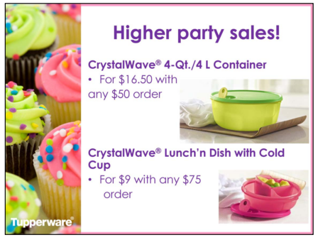Shonnie's Totally Fun With Tupperware Blog: April Savings for ...