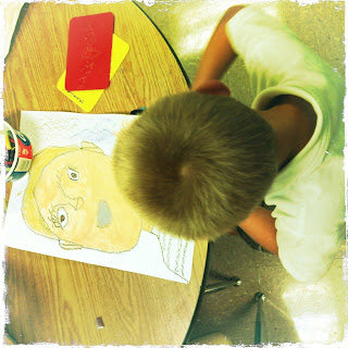 ChumleyScobey Art Room: 1st Grade Self-Portraits