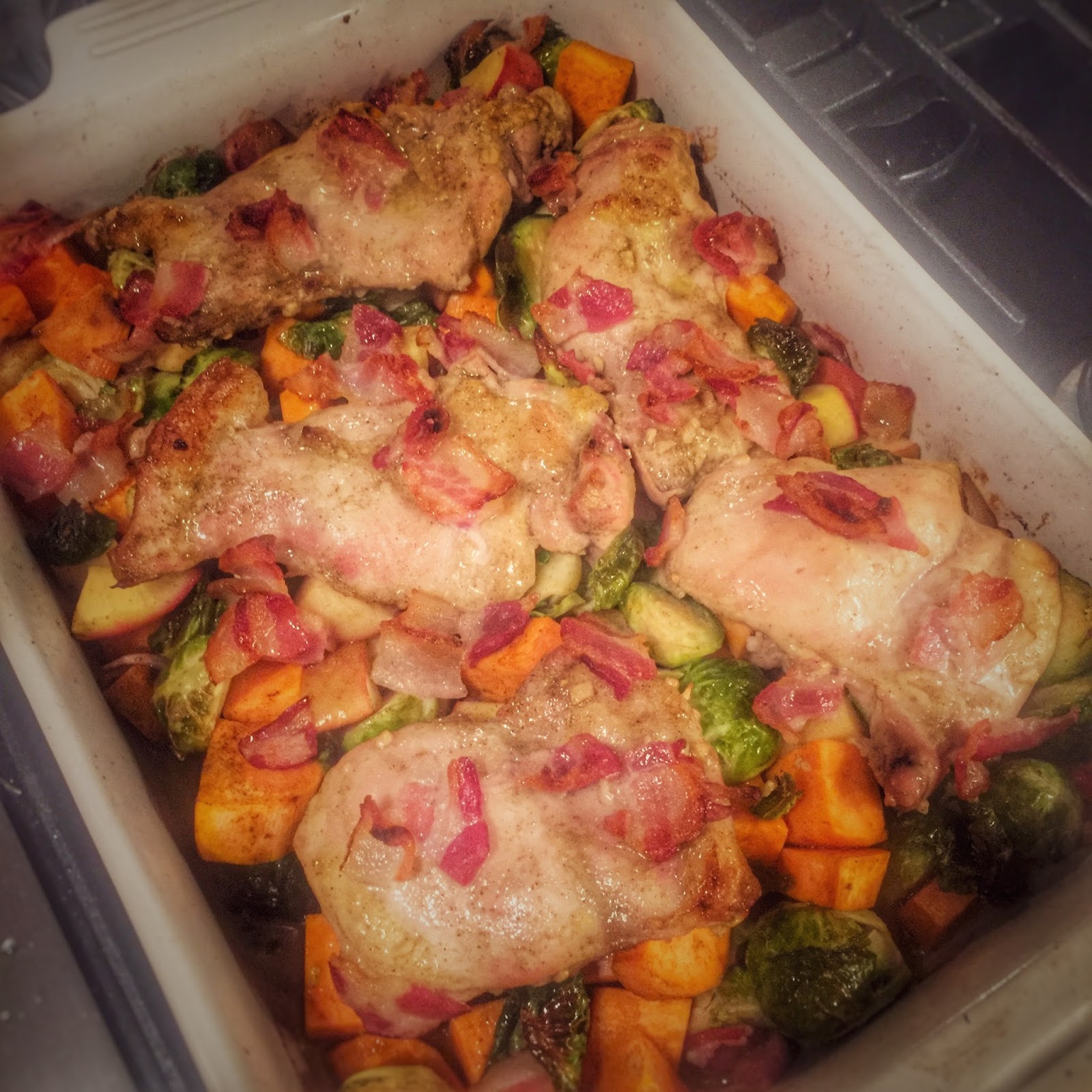Becoming Britt: One Dish Autumn Chicken