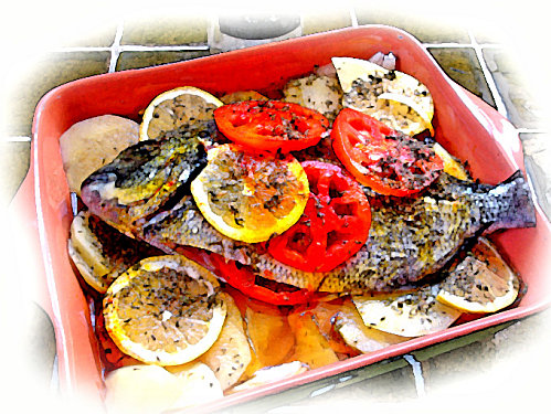 chef de la mer: Sar recette