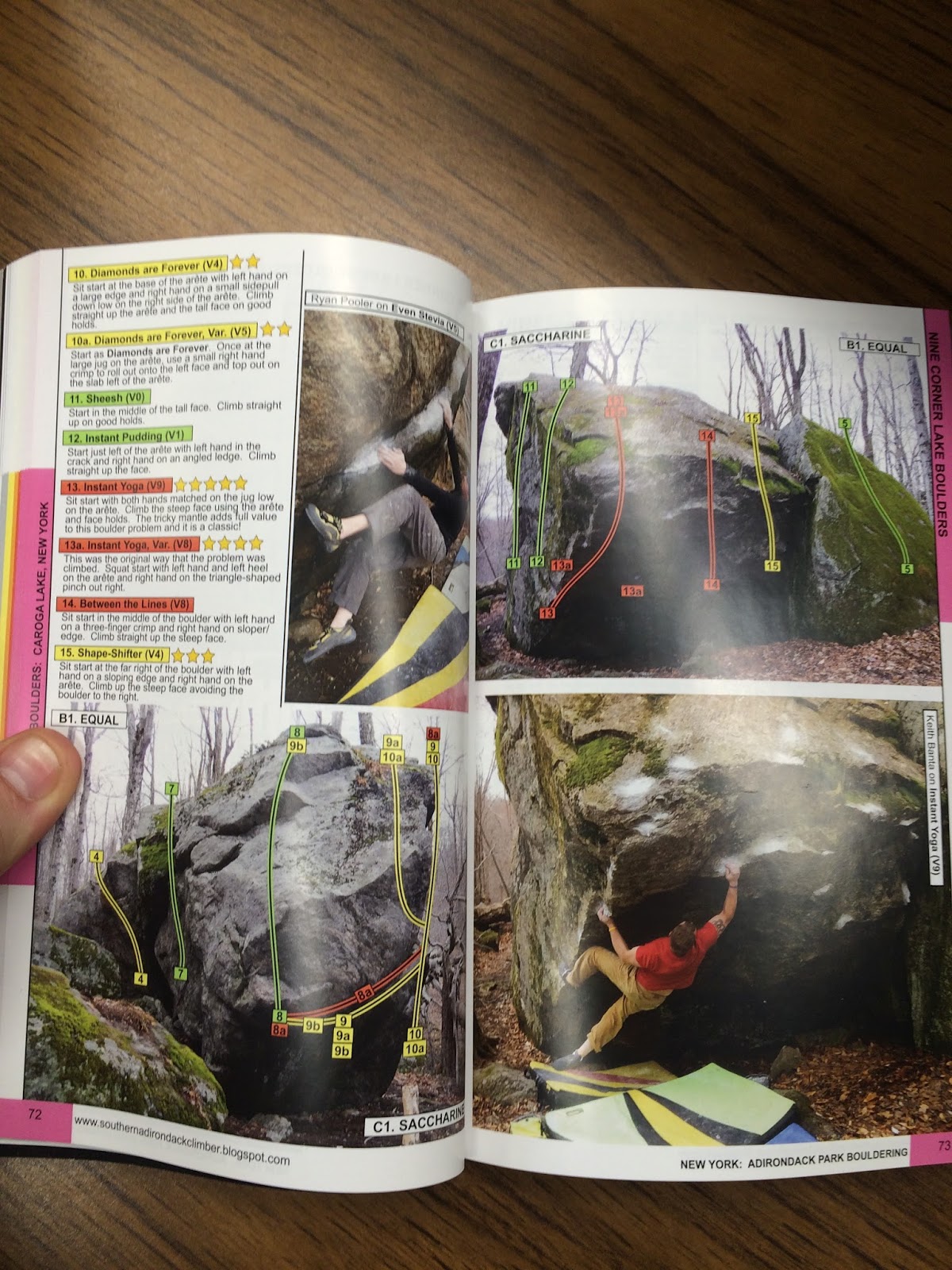 Southern Adirondack Climber: Adirondack Bouldering Guidebook (IN STOCK!!!)