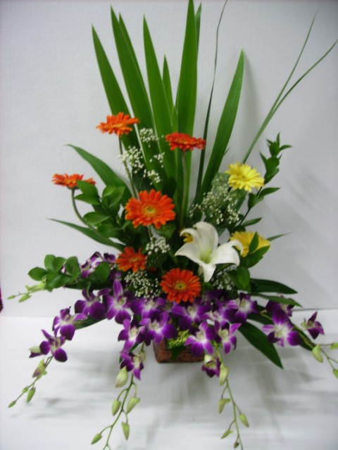 Diana Flower House: Contoh - contoh Bunga Papan