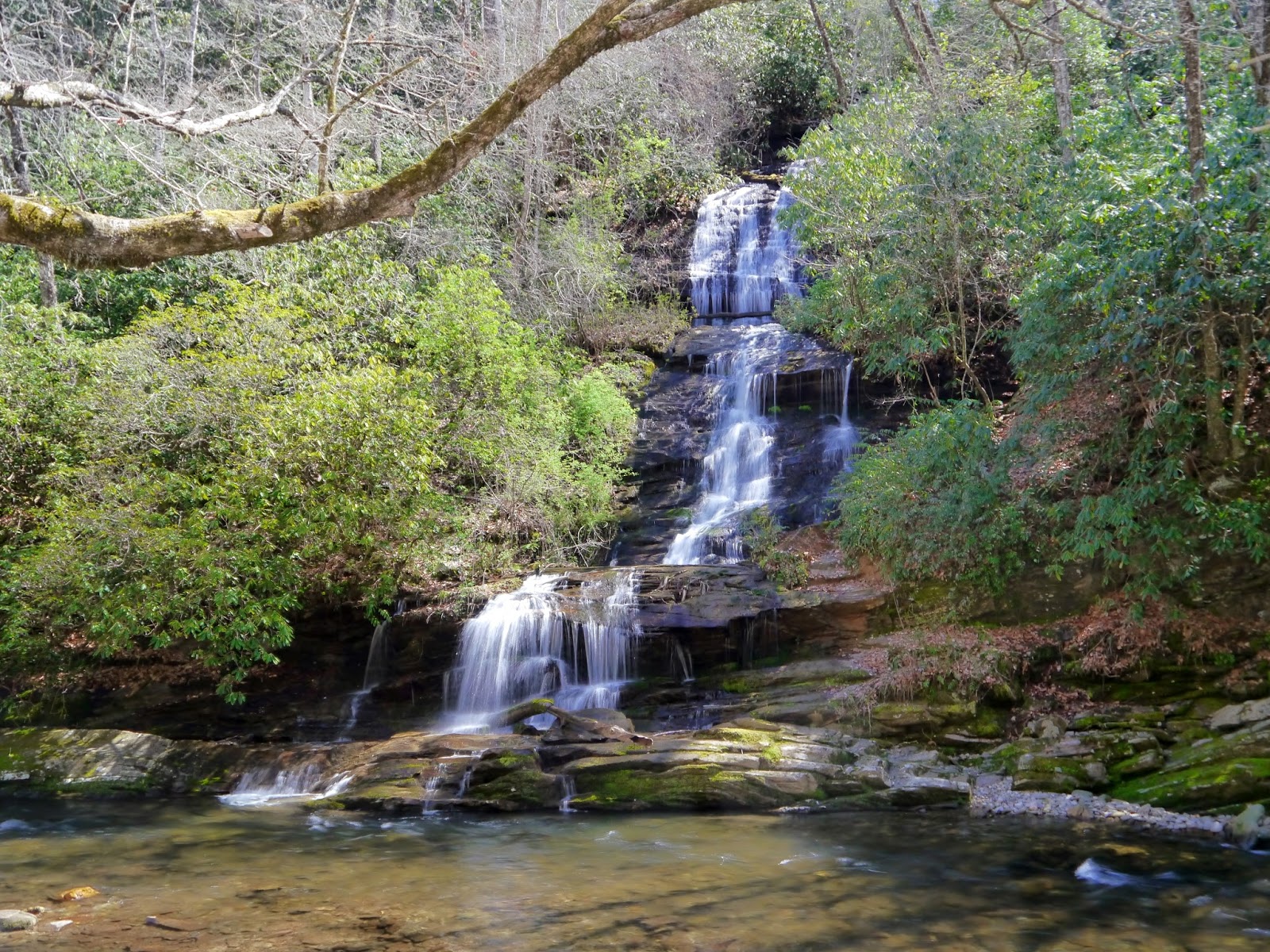 American Travel Journal: Tom Branch Falls and Indian Creek Falls ...