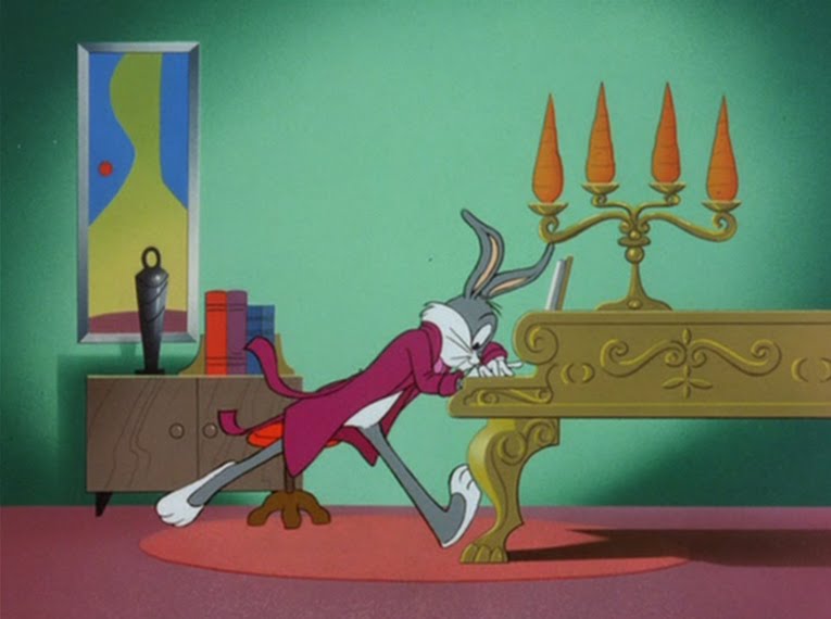 Animation Backgrounds Bugs Bunny At The Piano