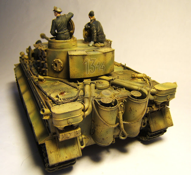Dave's Tank Workshop : Tiger 1 (mid) - LSSAH - Russia July 1943