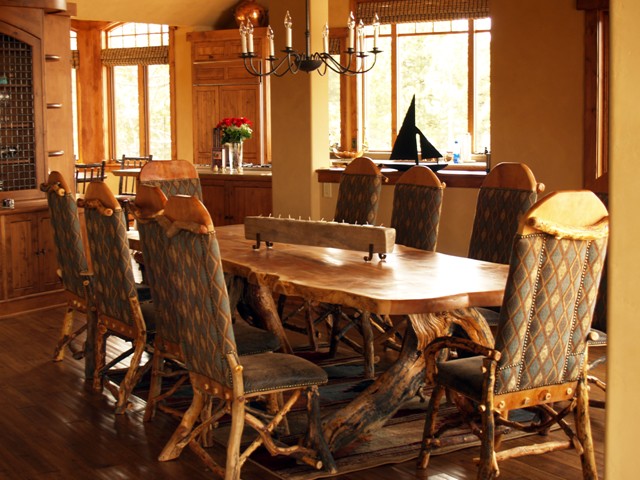 Inspirational of Home Interiors and Garden: Rustic Furniture Sets for ...