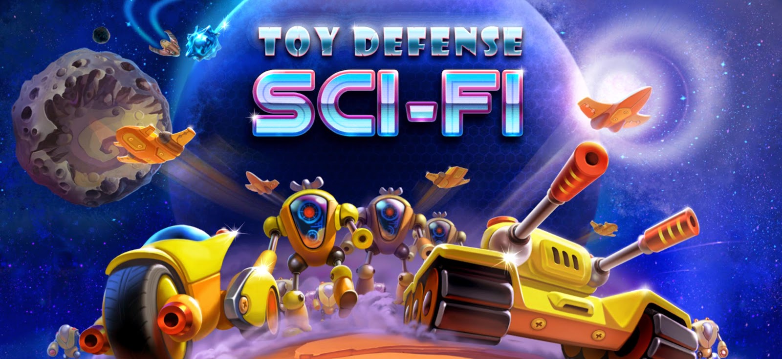 Toy Defense 4: Sci-Fi APK v 1.0 الرائعة والجميلة للتحميل