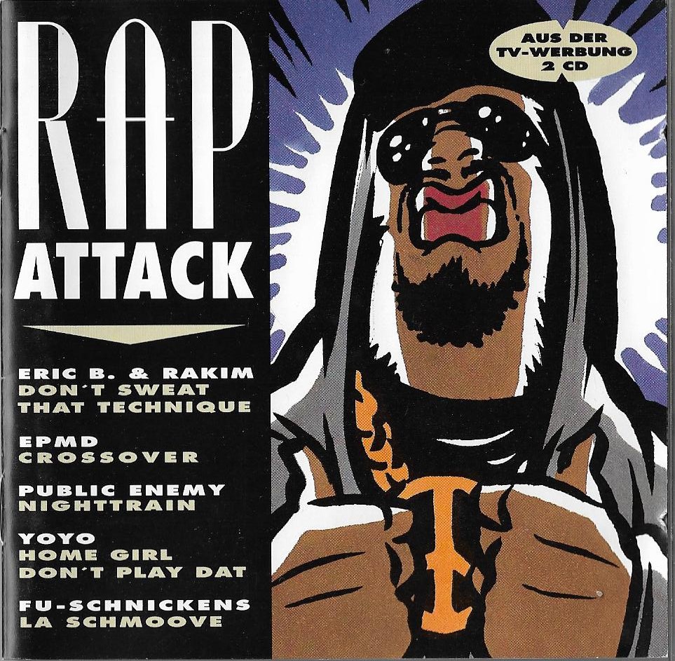 Olas un Bekons Hip-hop & Funk Blog: Various - Rap Attack (1992) (2xCD) (FLAC + 320 kbps)