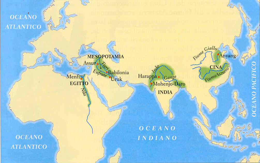 4^ elementare - Storia: le civiltà dei fiumi