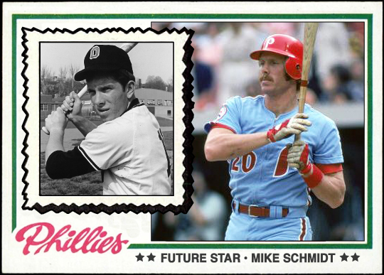 WHEN TOPPS HAD (BASE)BALLS!: FUTURE STAR- MIKE SCHMIDT