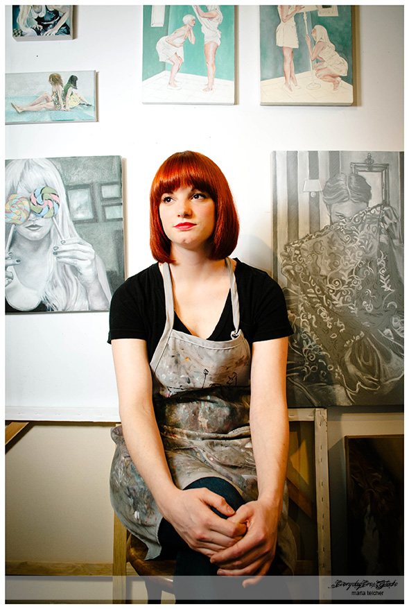 Artist Portraits: Jessica Augier (Class of 2013) - New York Academy of Art