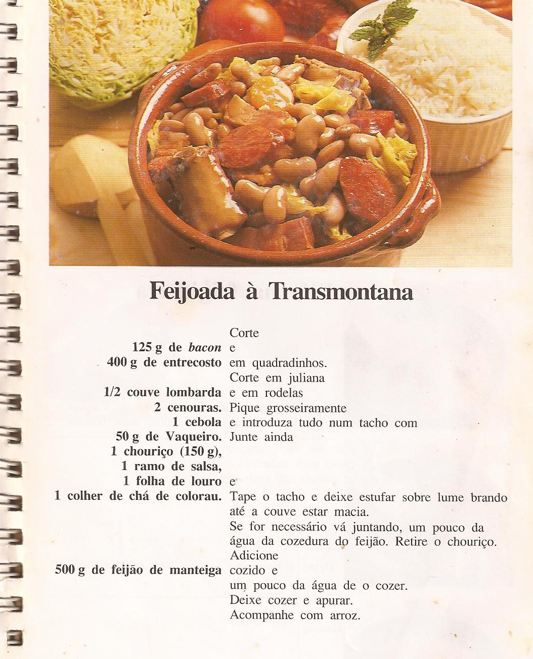Receitas ao Desafio: Feijoada à Transmontana