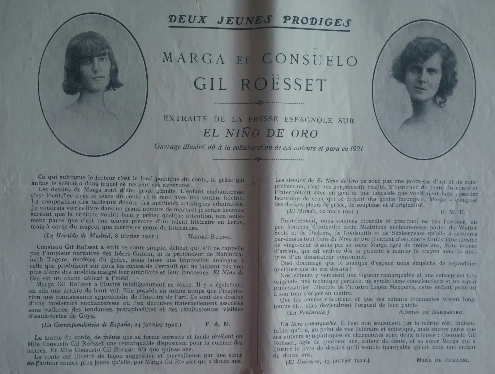 La incongruente: Marga Gil Roësset, la niña prodigio