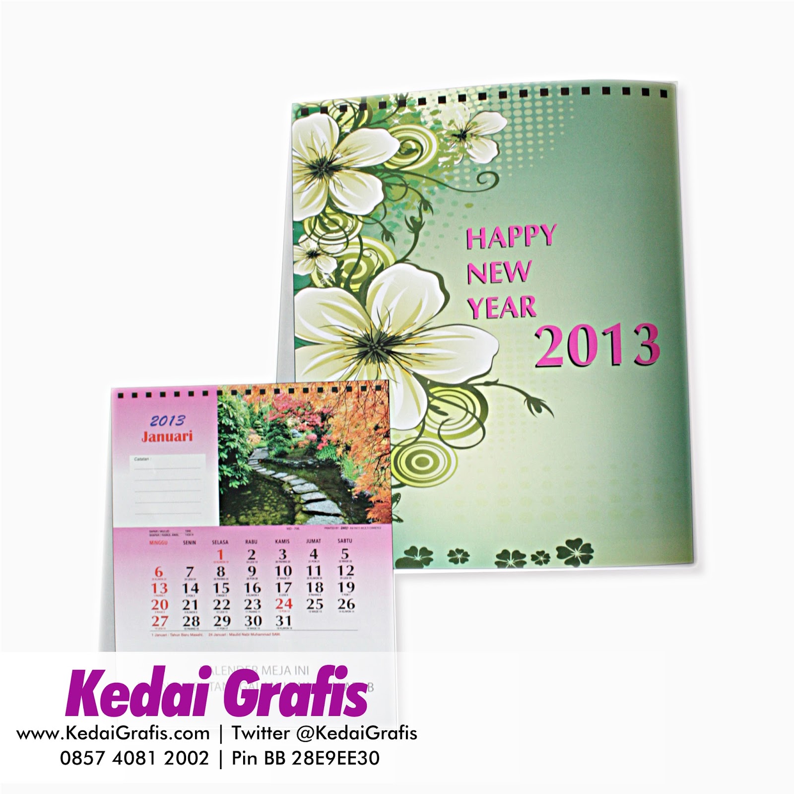 Kalender, Buat Kalender, Cetak Kalender: Jasa Design Kalender Meja di ...