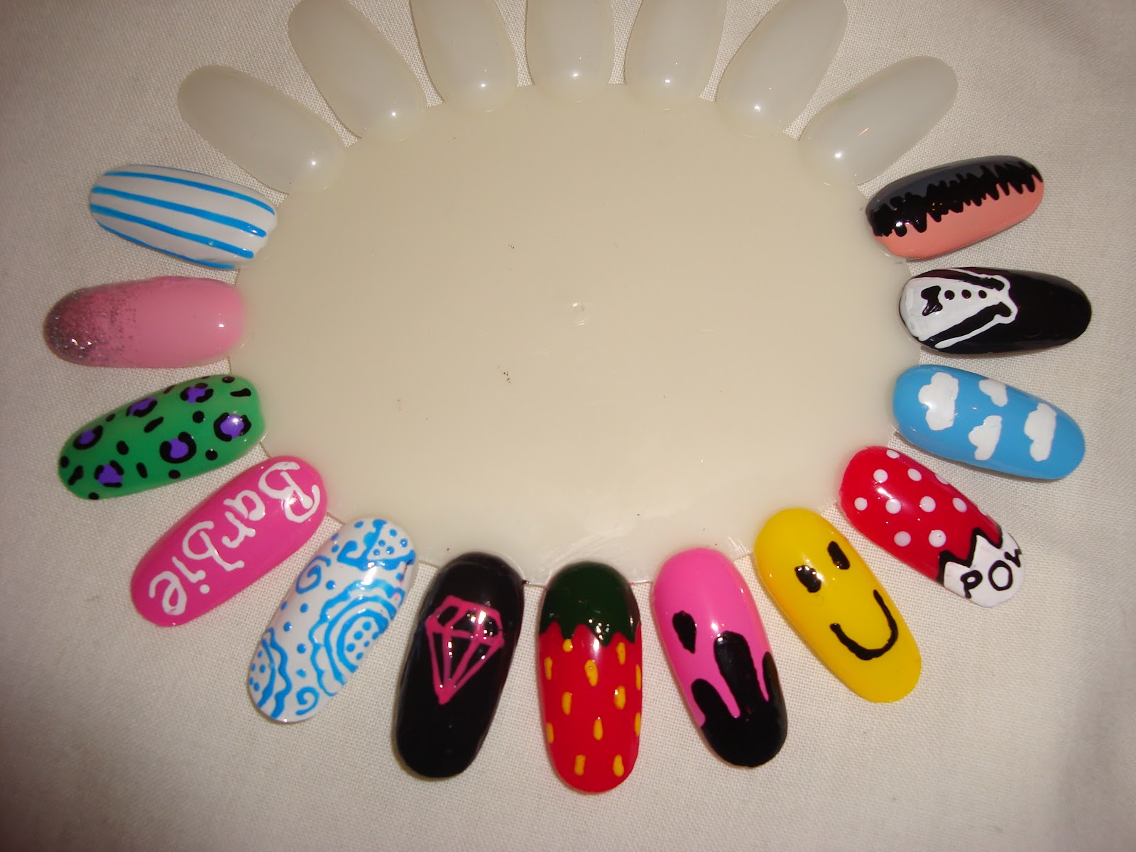ArtzeeNailz: Nail Wheel Inspired By WAH Nails