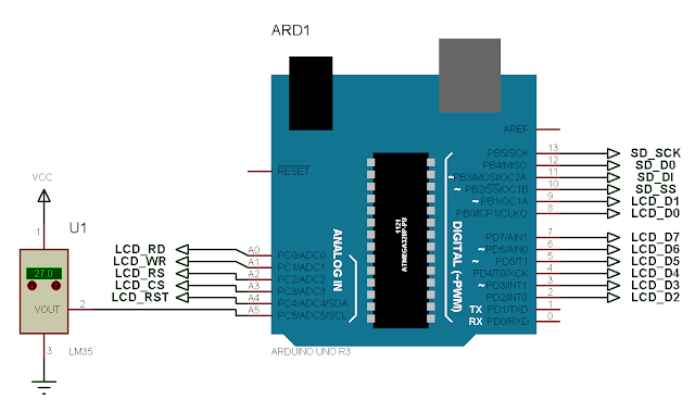 Arduino - LCD 2.4" TFT Wiring