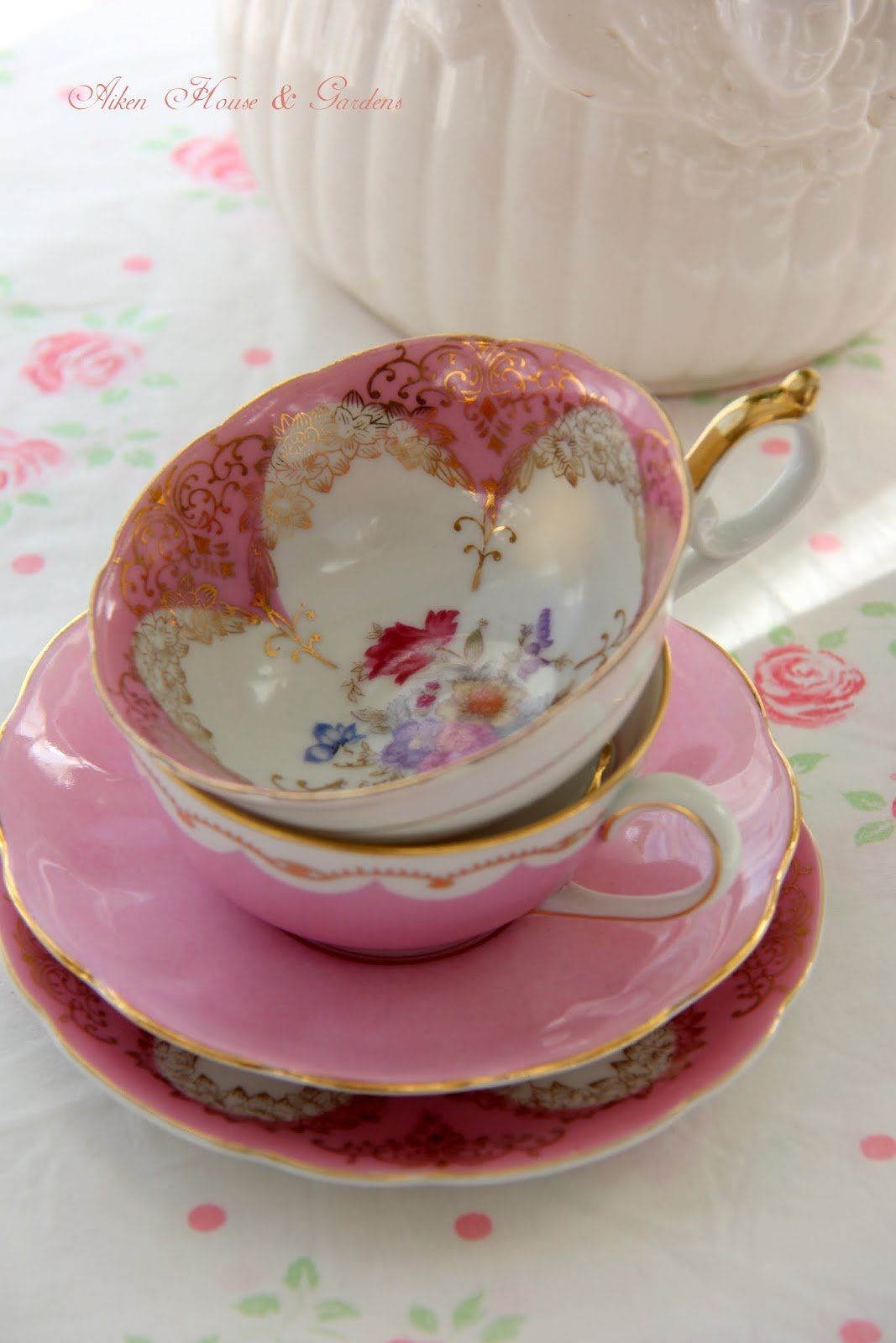 Aiken House & Gardens: A Pink Tea Time