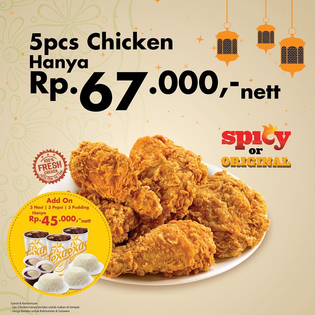Promo TEXAS Chicken Terbaru
