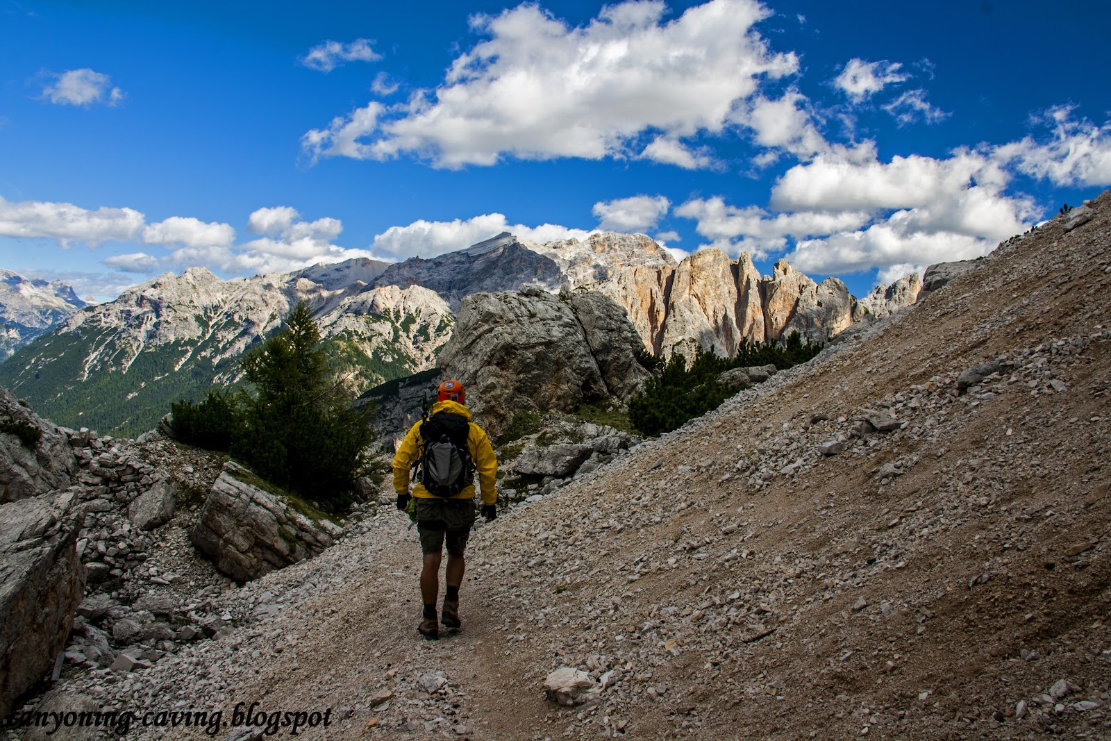 Canyoning - Caving: Via Ferrata Ettore Bovero/Col Rosa, Cortina, Dolomites