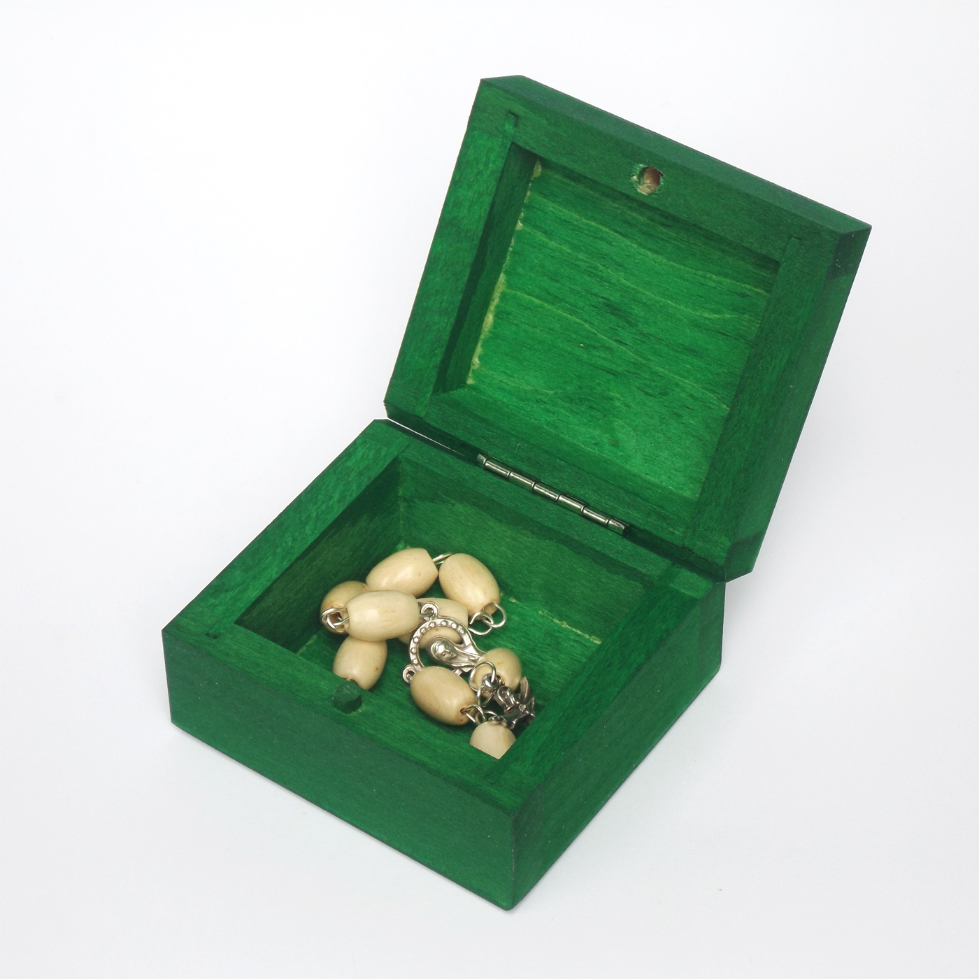 Under Angel Wings: Saint Anne - hand painted patron saint figurines ...